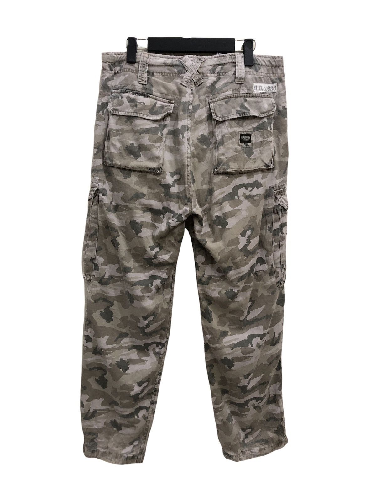 Japanese Brand × Military × Streetwear Japanese Brand Real Crush Camouflage Multipocket Cargo ...