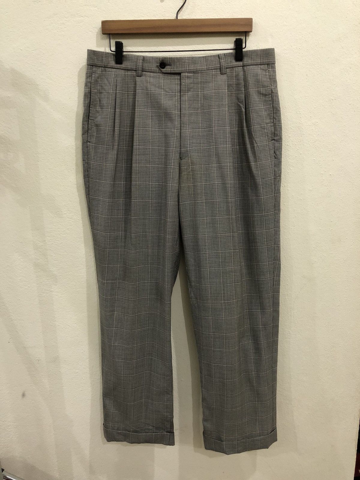 Vintage Vintage Burberry Golf Plaid Tartan Pant | Grailed