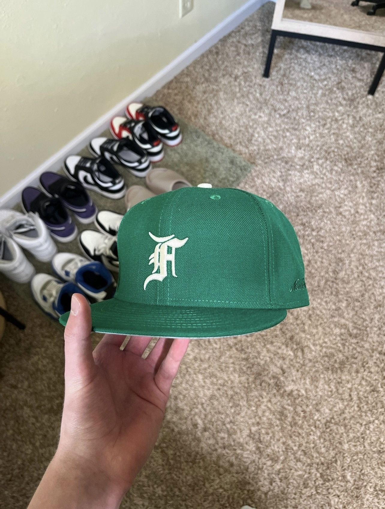 Pre-owned Fear Of God X Mlb Fear Of God Essentials 59fifty Fitted Hat ...