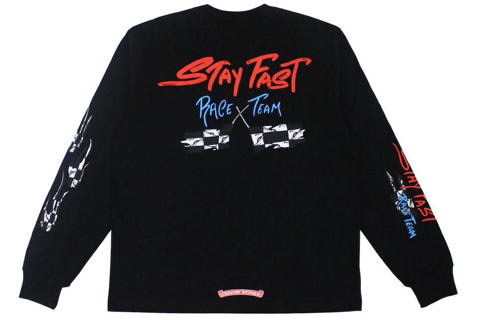 Chrome Hearts Chrome Hearts Matty Boy Stay Fast Race Team L/S T-Shirt ...