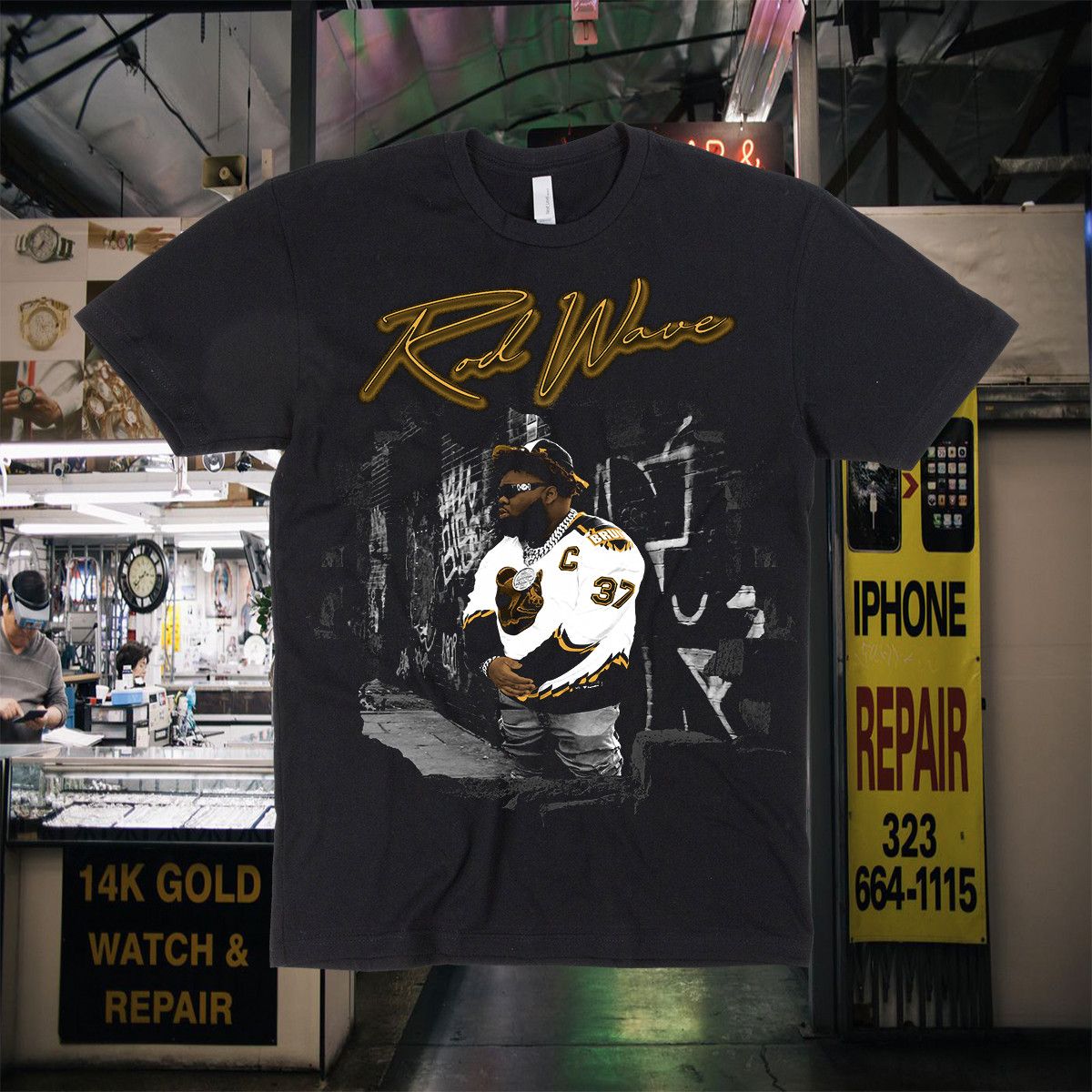 Vintage ROD WAVE VINTAGE TEE | Grailed