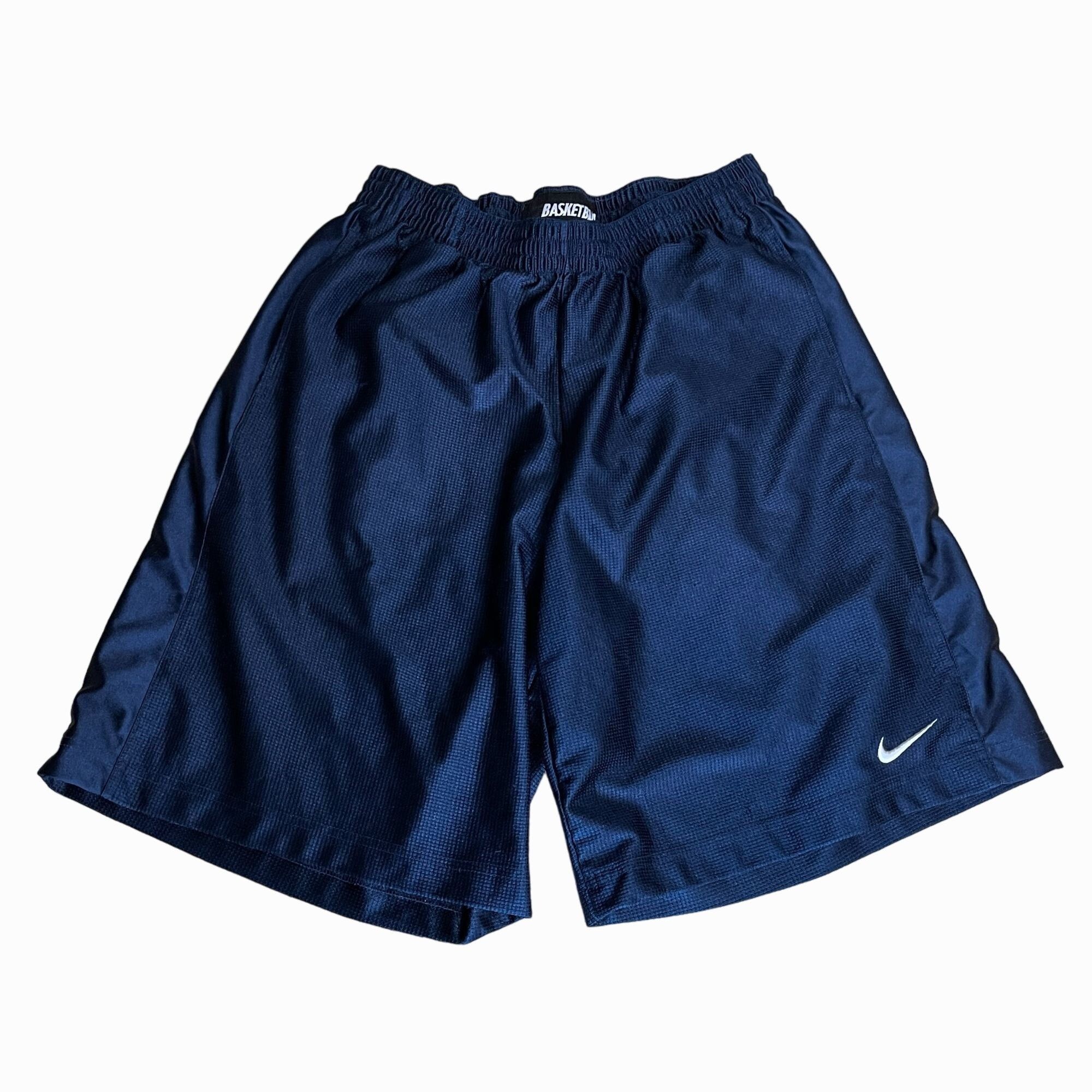Nike Vintage Nike Dazzle Blue Silky Satin Shiny Basketball Shorts | Grailed