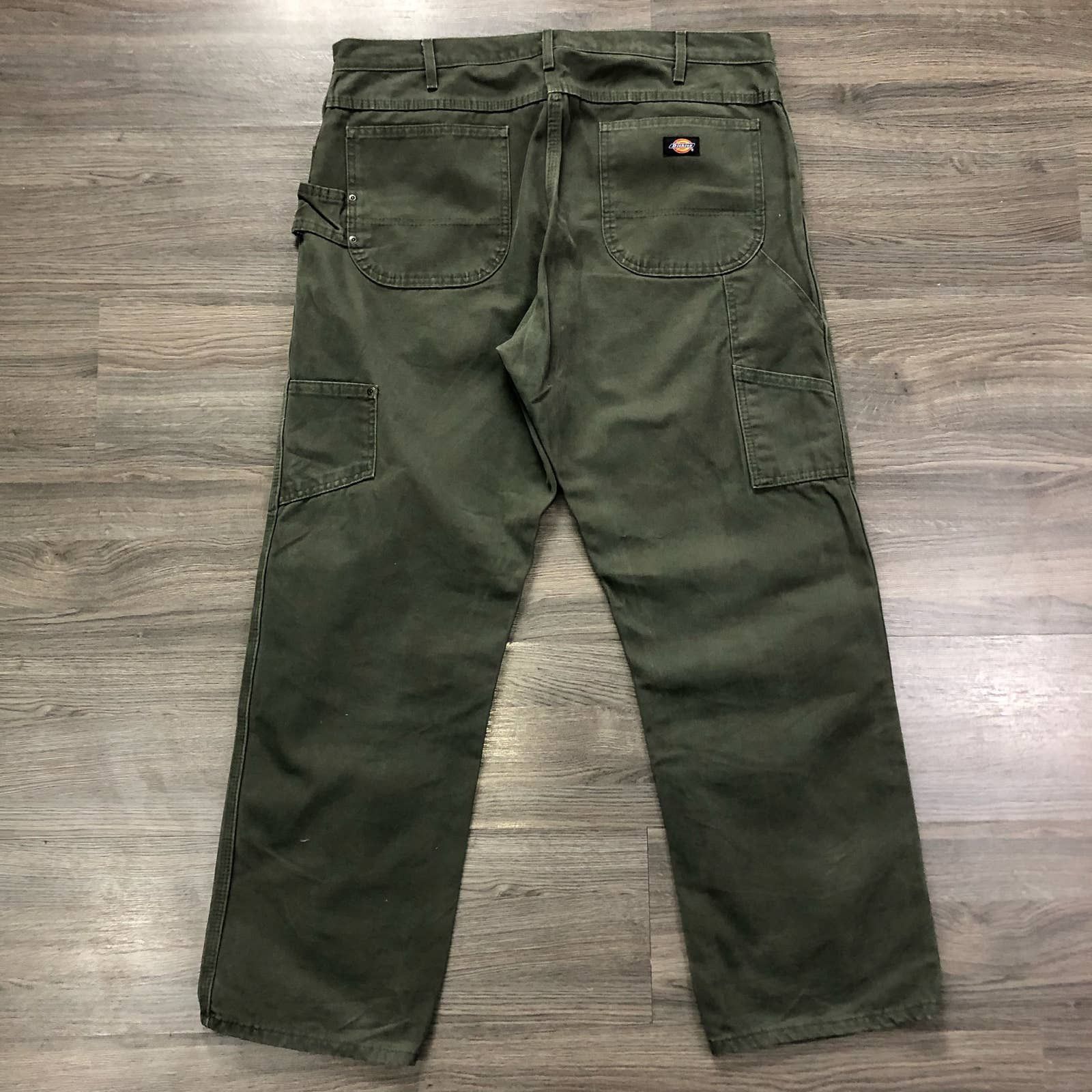 Vintage Dickie’s Carpenter Work Pants Green Size 38 | Grailed