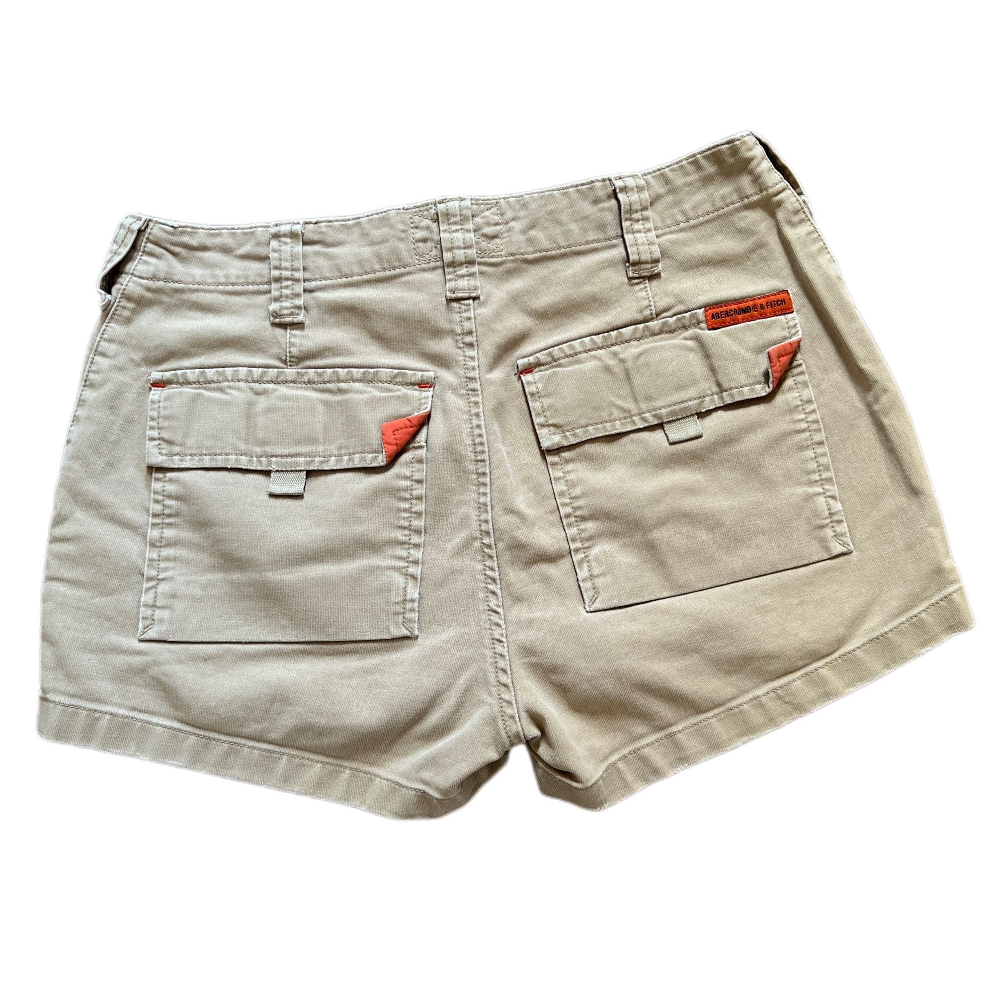 Abercrombie & Fitch × Vintage Vintage Khaki Mini Cargo Shorts | Grailed