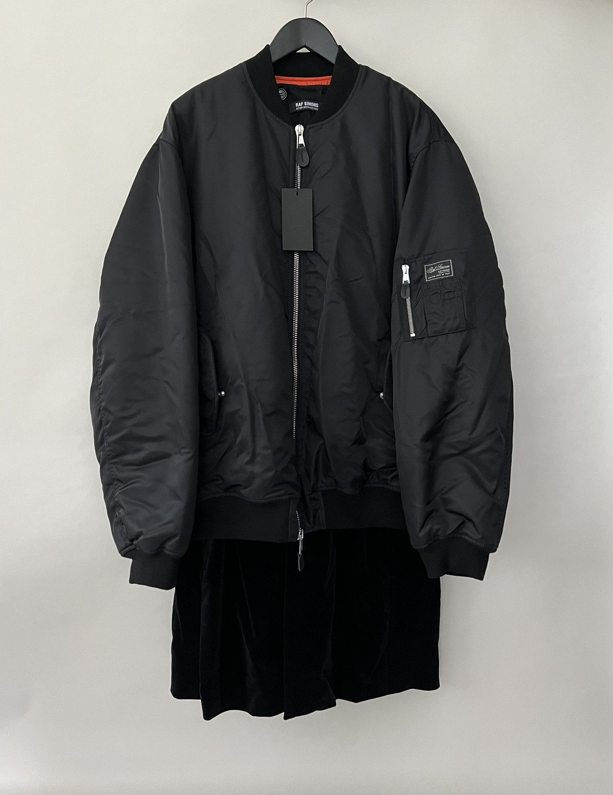 Raf Simons Raf Simons Ghost Bomber Jacket | Grailed