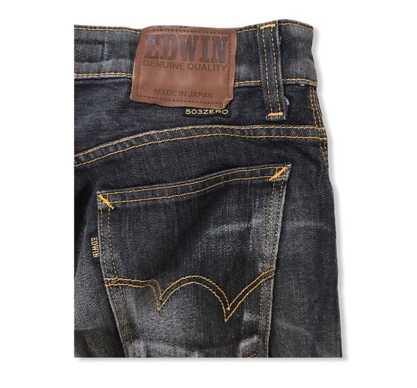 Edwin Japanese Brand Edwin Distressed Denim Casual Pants | Grailed