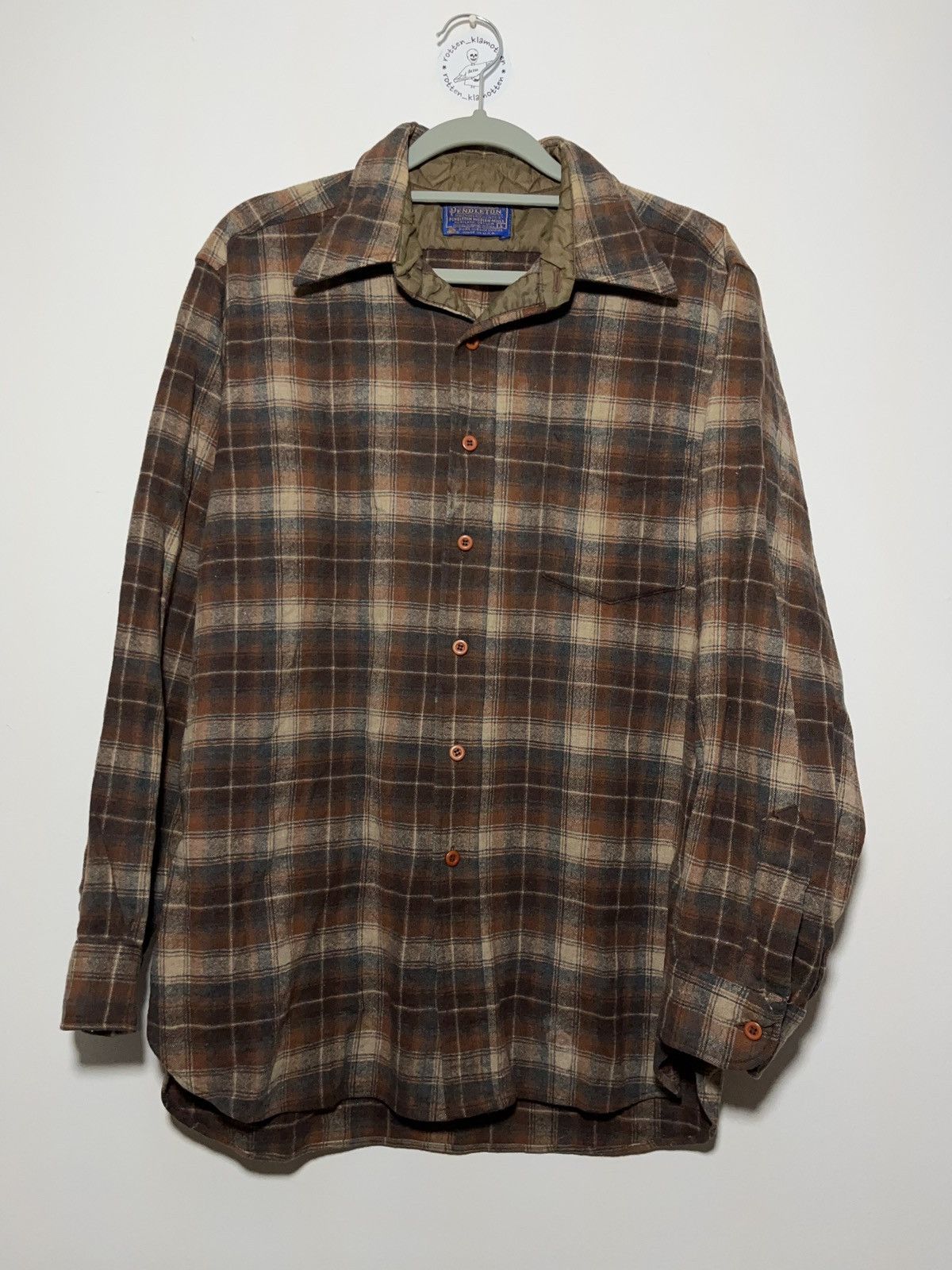 Made In Usa × Pendleton × Vintage 1970s/1960s Pendleton virgin wool western shirt button up ...