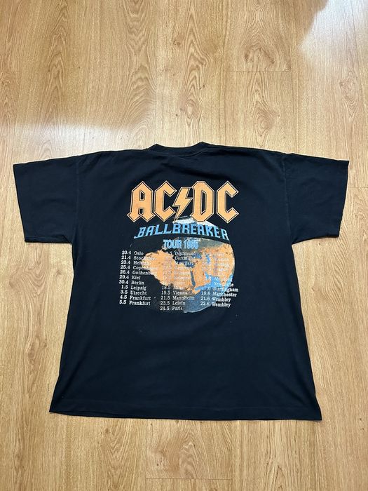 Vintage Vintage 1996 90s AC/DC Ballbreaker Europe Tour T-Shirt | Grailed