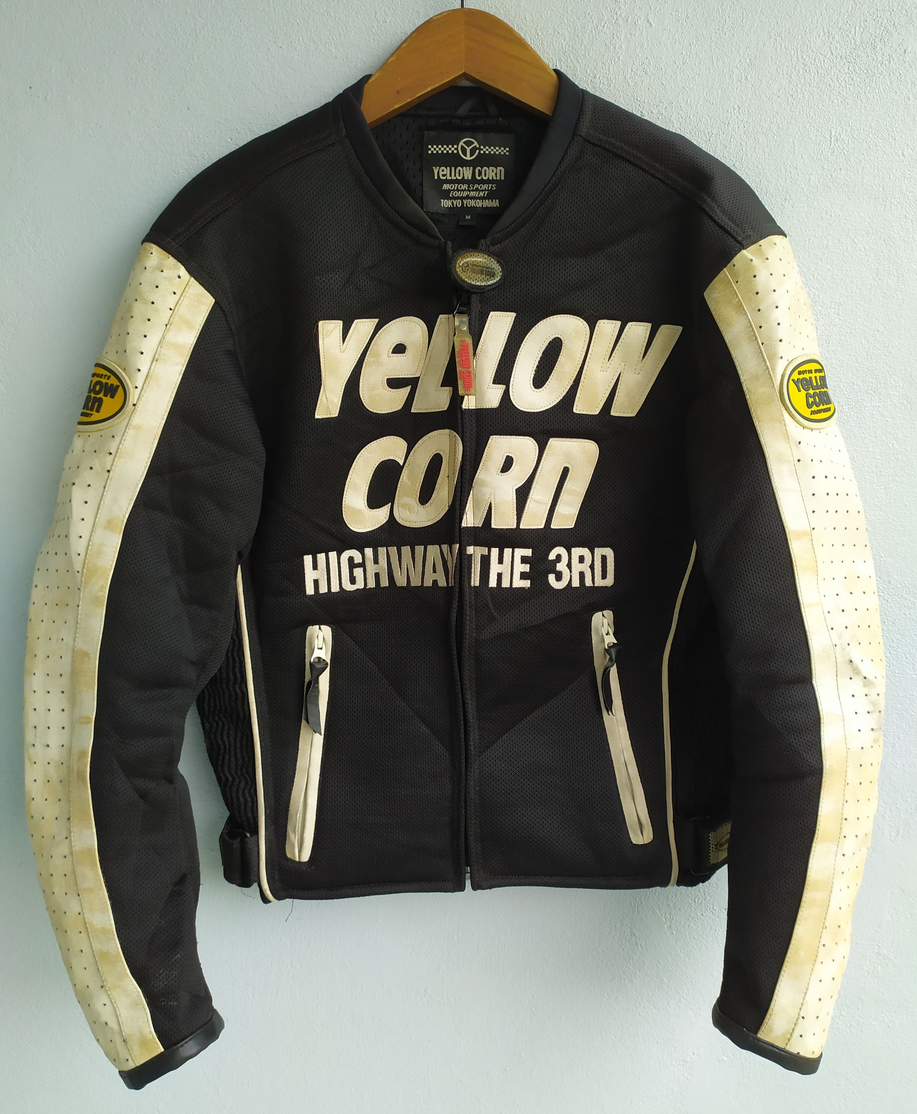 Sports Specialties × YELLOW CORN Vintage Yellow corn motorcycle jacket ...