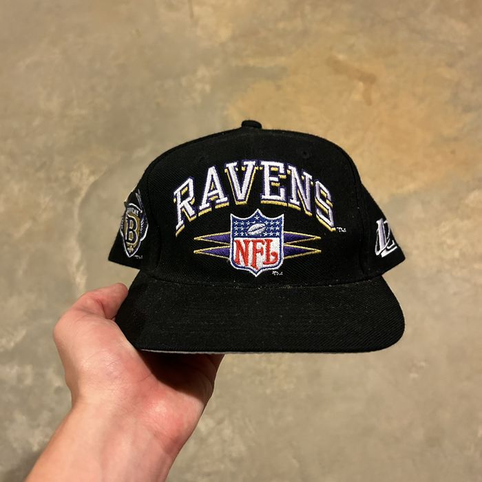 Vintage Rare Vintage 90s Baltimore Ravens Diamond Logo Athletic Hat ...