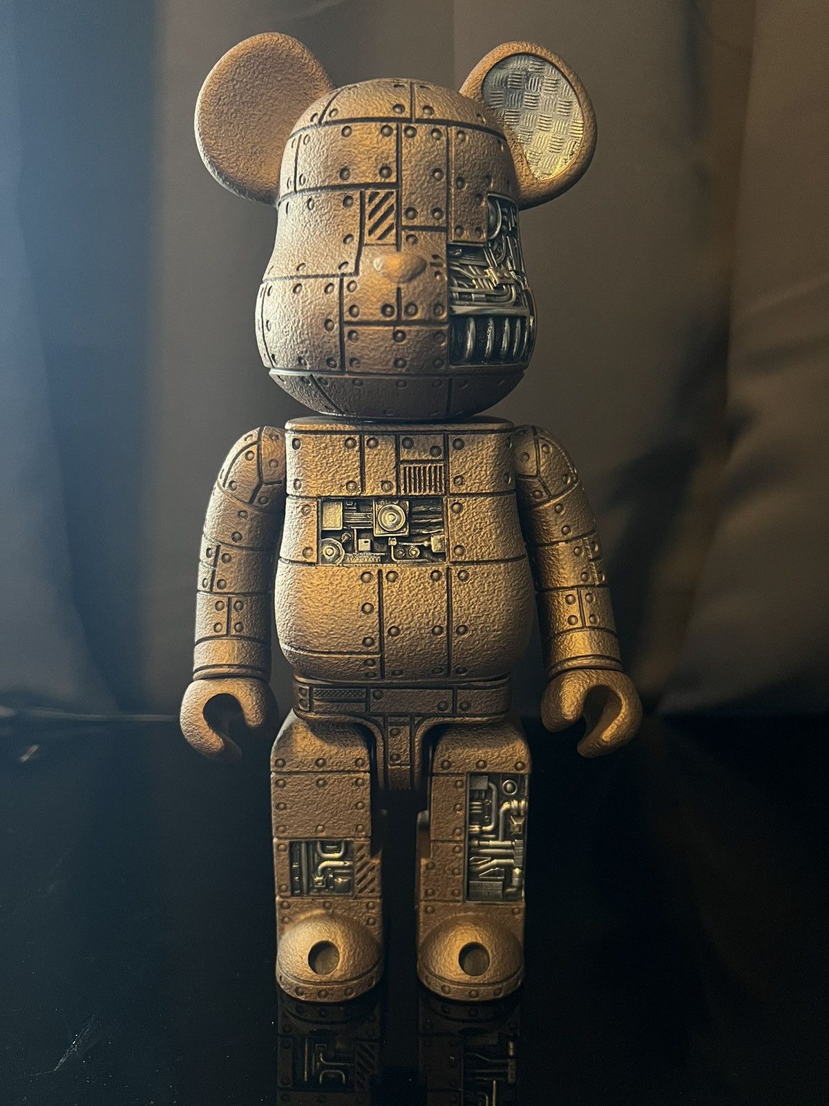Medicom Bearbrick Royal Selangor Steampunk Bearbrick 400% | Grailed