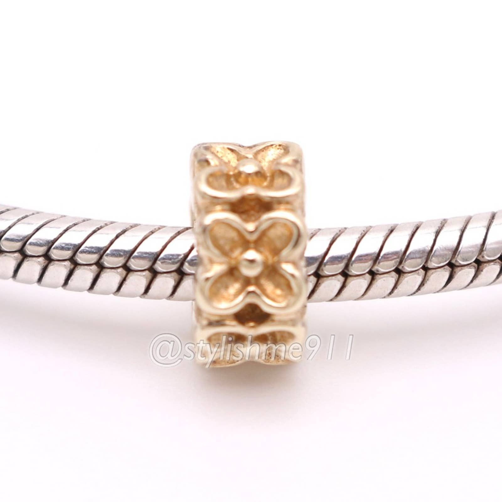 pandora One Authentic PANDORA 14k Gold Aloha Daisy Spacer | Grailed