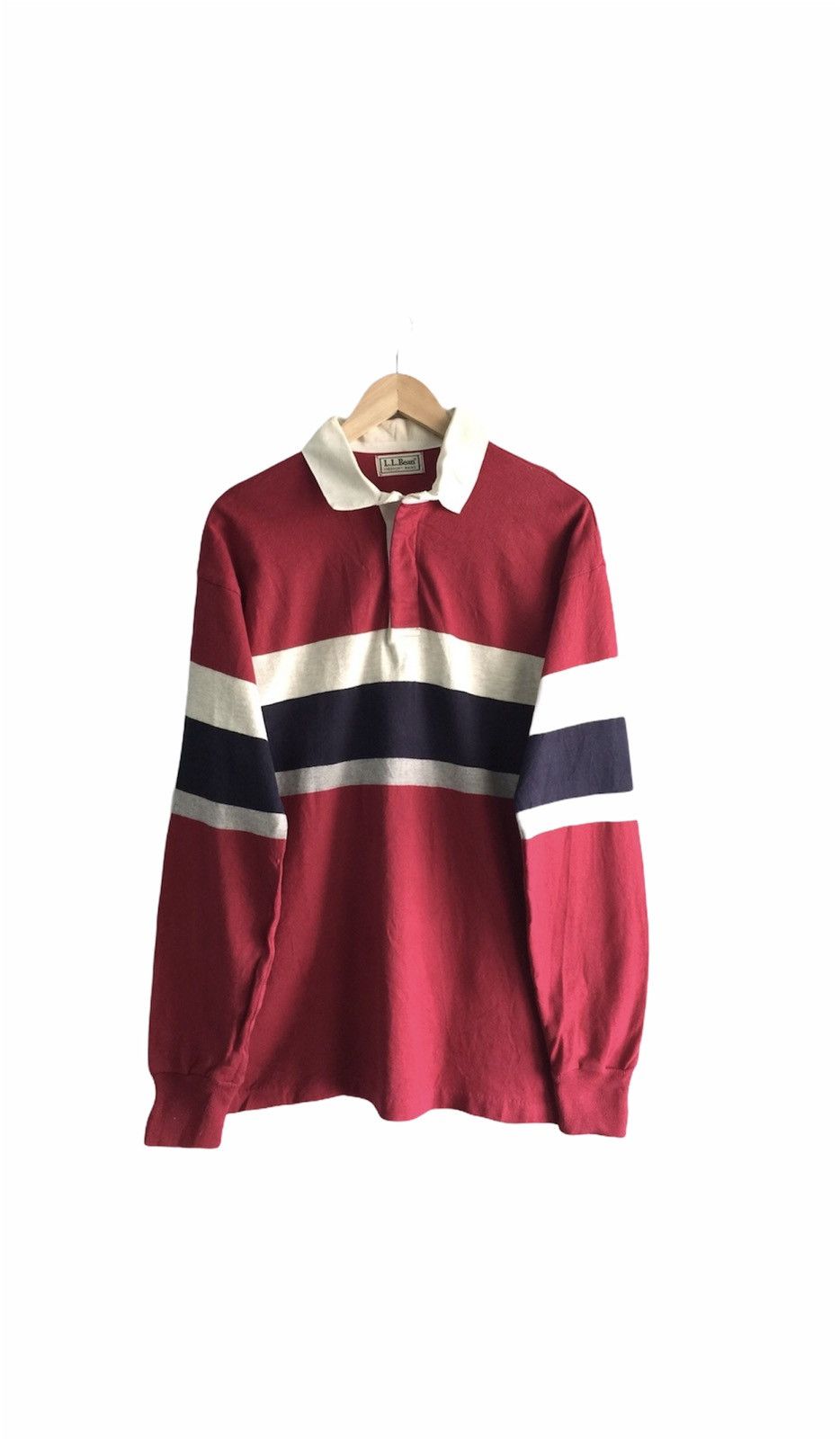 L.L. Bean × Vintage L.L Bean Rugby Polos Made In Usa | Grailed