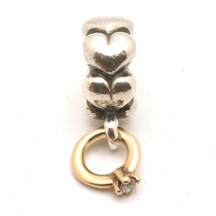 pandora Authentic PANDORA Wedding Ring Dangle | Grailed