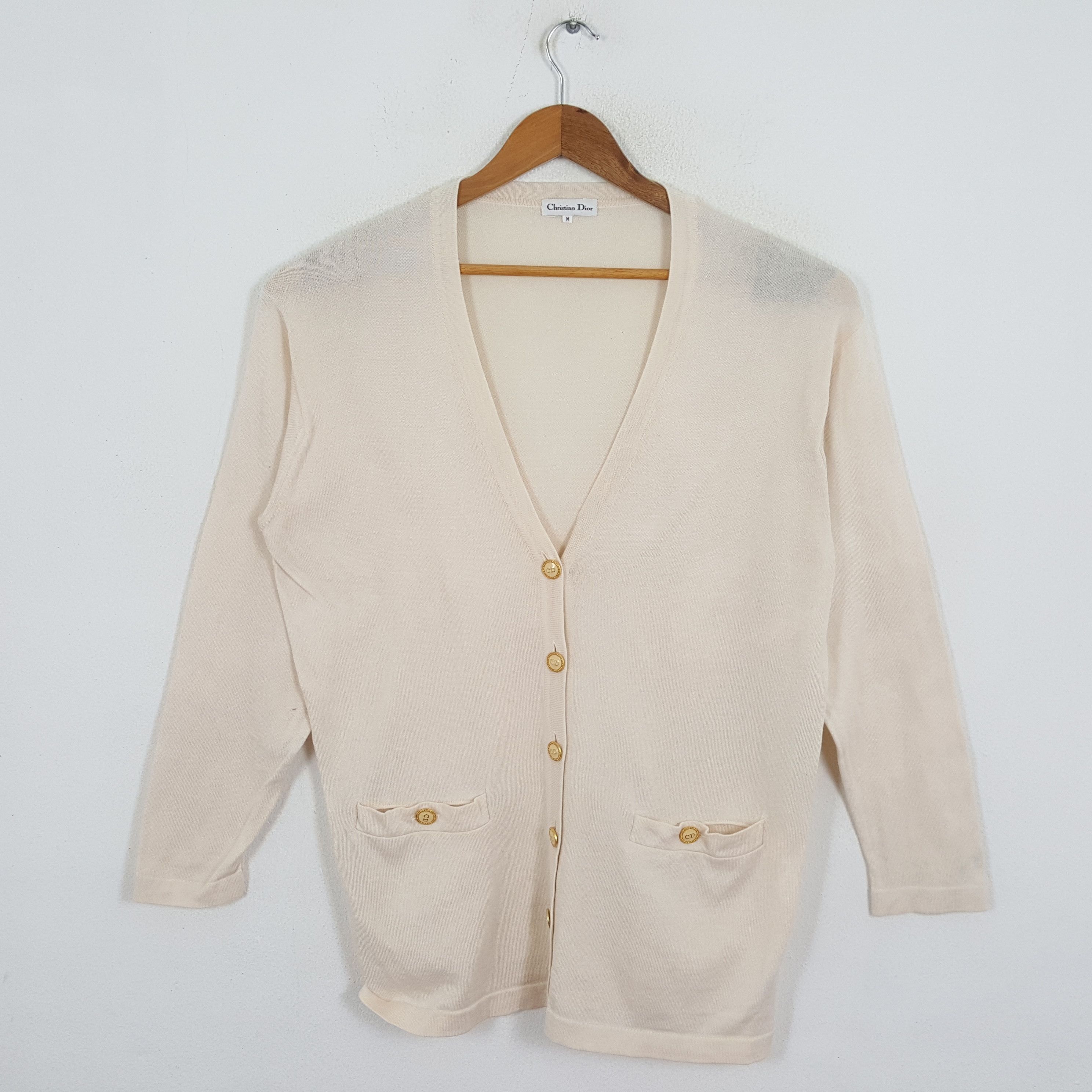 Vintage Vintage CHRISTIAN DIOR Luxury Italy Fashion Brand Cardigans | Grailed