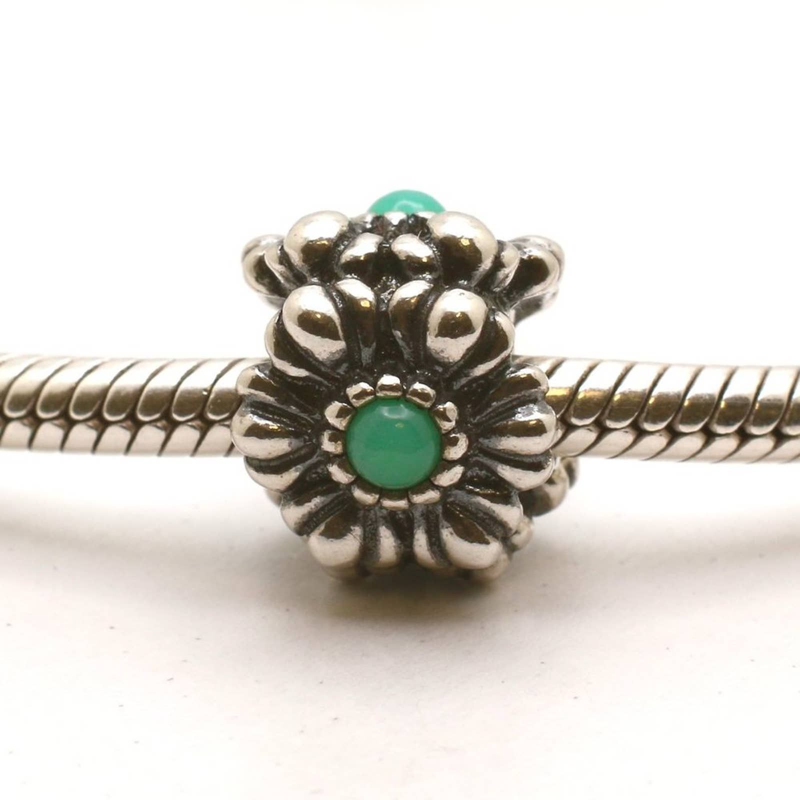 pandora Authentic PANDORA May Birthday Blooms Charm | Grailed