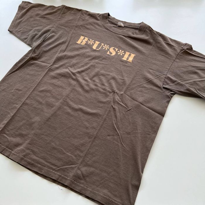 Vintage Vintage 1995 Bush T Shirt XL Green Rock Grunge Band Tour 90s ...
