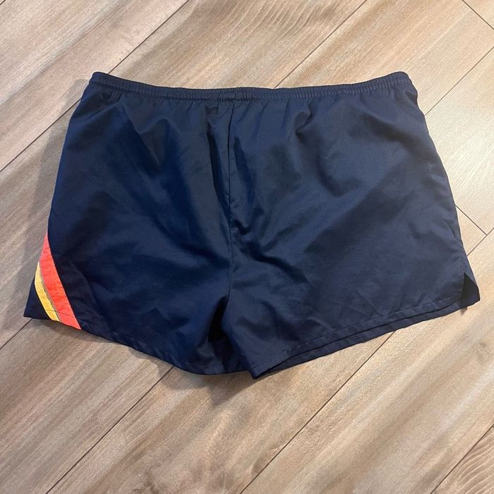 Speedo Vintage Speedo Blue Athletic Swimsuit Shorts Men Large Bin J ...