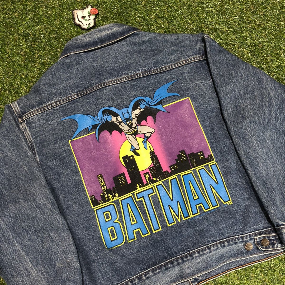 DC Comics × Vintage Vintage 1989 Batman Jean Jacket | Grailed