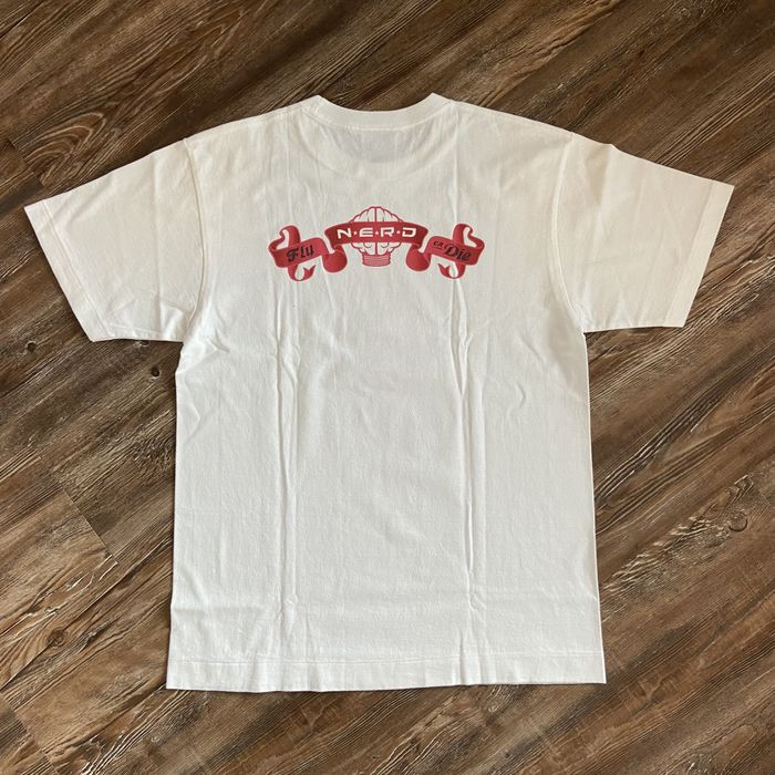 Bape 2004 Bape x NERD Fly or Die album promo tee | Grailed