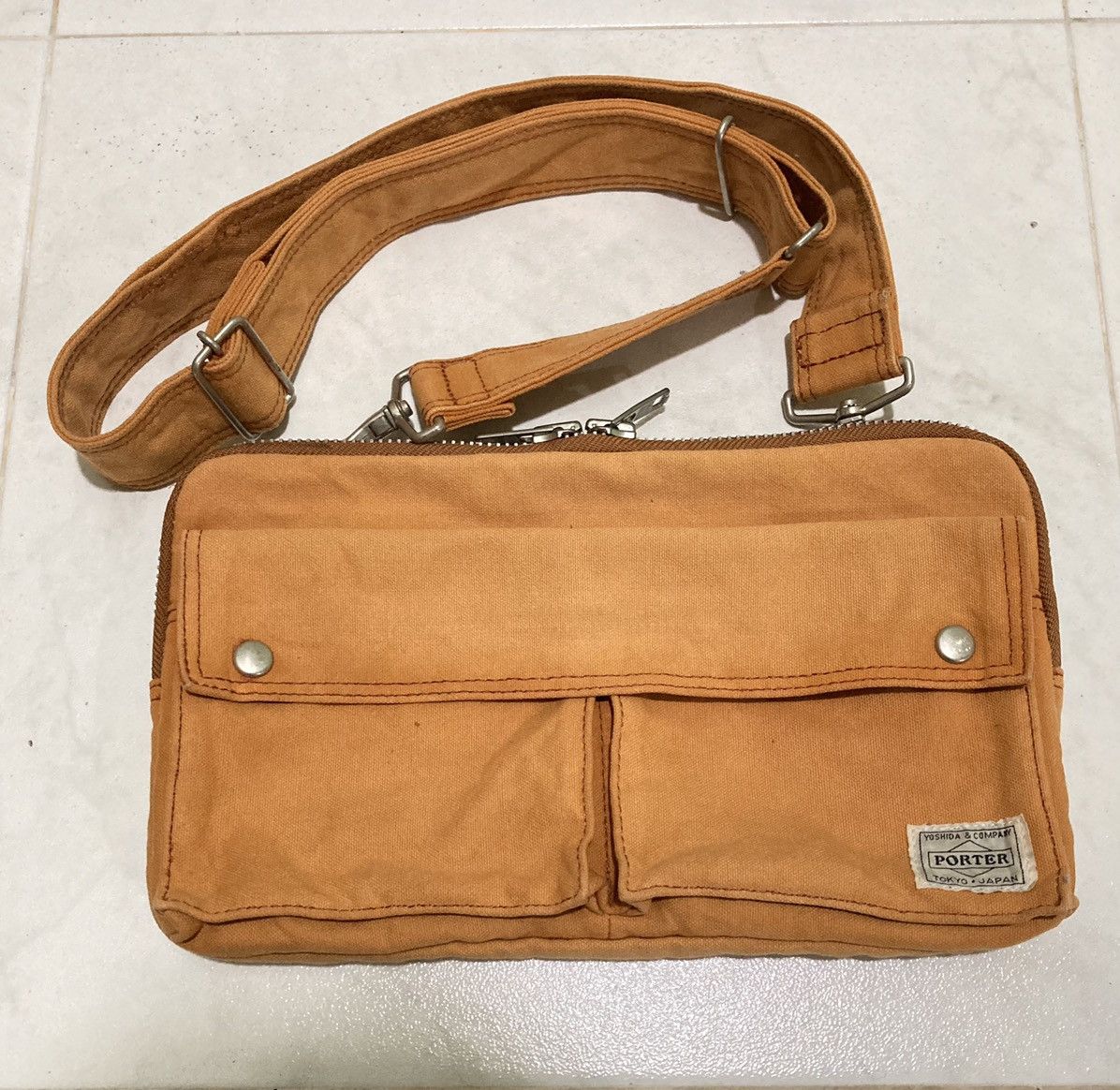 Head Porter × Porter × State Street PORTER Sling Bag Made In Japan ...