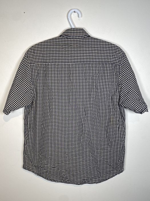 Vintage Red Label Checkered Button Up | Grailed