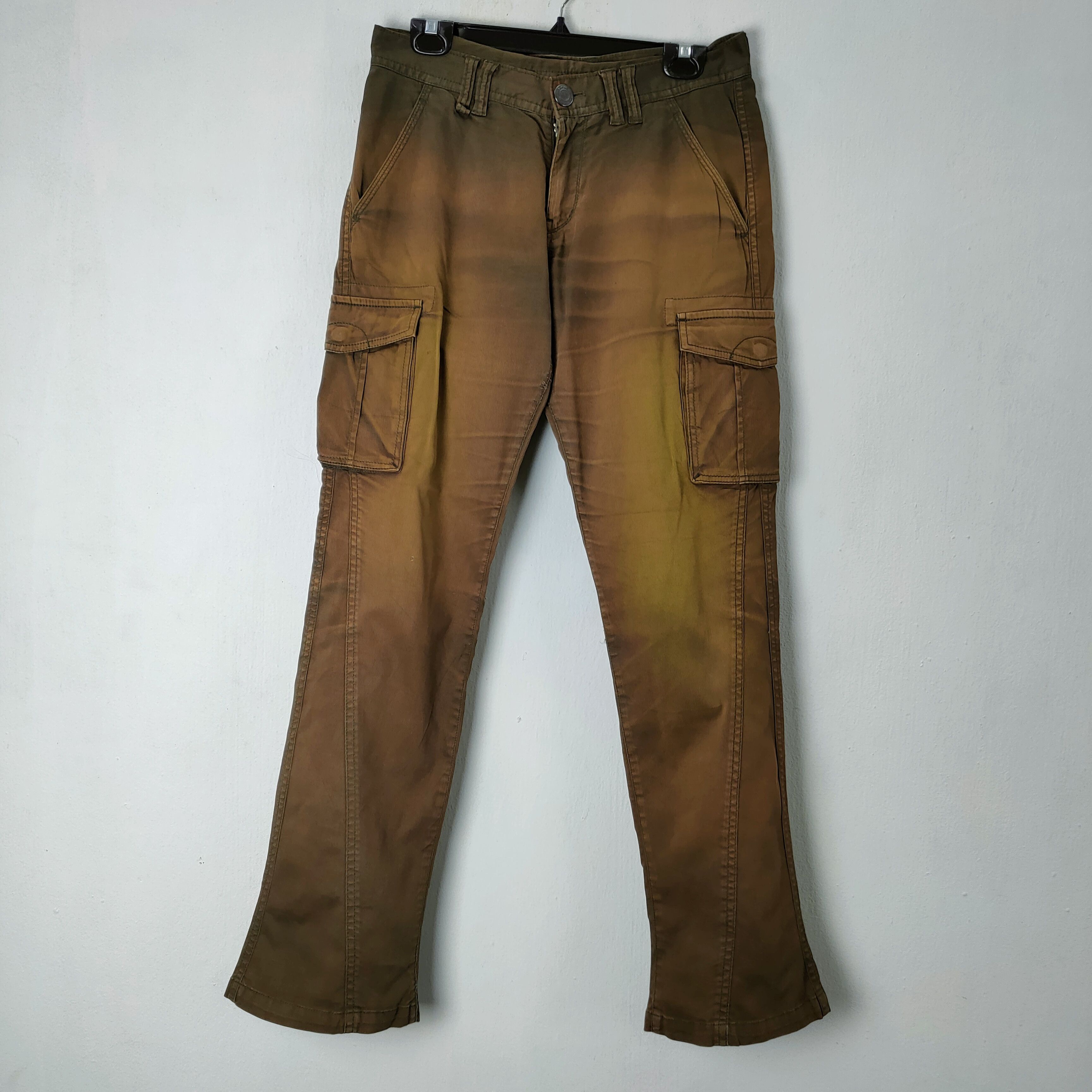 Designer × Japanese Brand × Streetwear Rattle Trap thrashed Cargo Pants ...