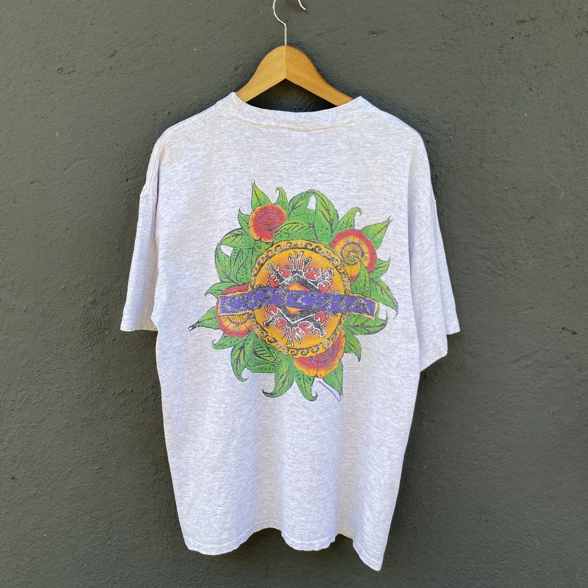 Vintage 🔥RARE🔥90s Gotcha International Surf Brand Single Stitch Tee ...