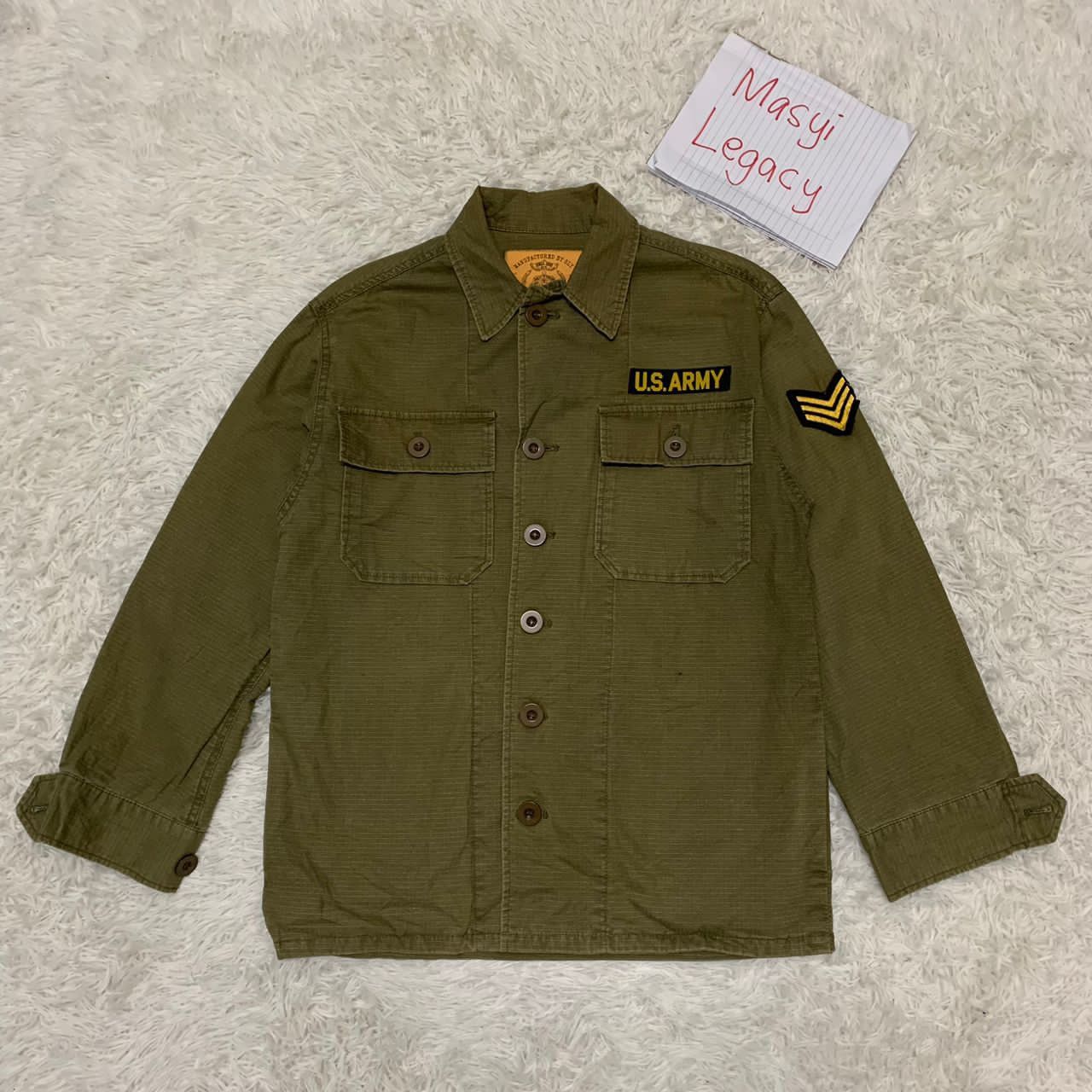 Military U.S Army SLY Military Spirit of freedom jacket | Grailed