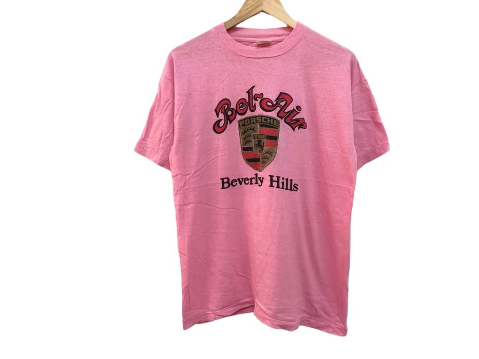 Vintage Rare 80s Porsche Stuttgart Bel Air Beverly Hills Rave Colour Grailed