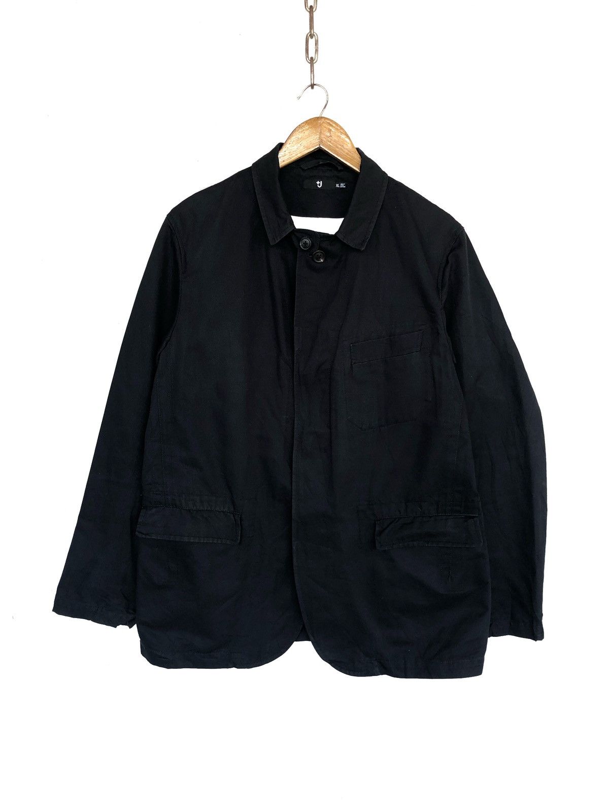 Jil Sander × Uniqlo HEAT🔥AW15 Jil Sander Linen Blend 3 Pockets Jacket ...