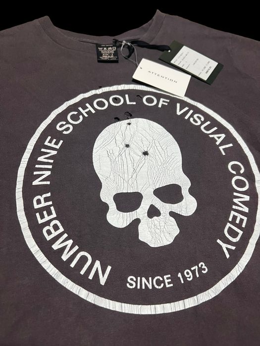 Number (N)ine Number (N)ine School Of Visual Comedy Tee | Grailed