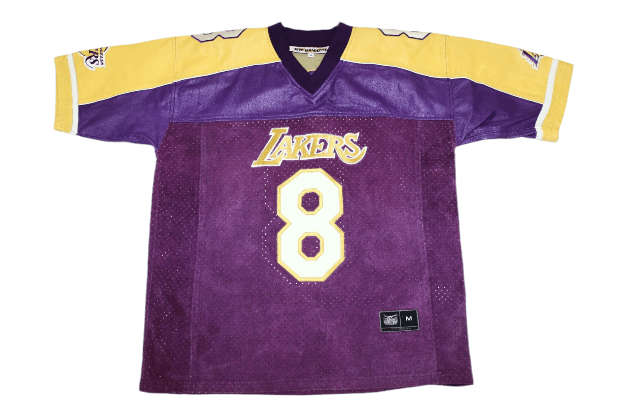 Vintage 💥 RARE 💥Kobe Bryant x Jeff Hammilton Suede Leather Jersey | Grailed