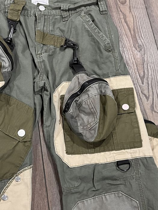 Kody Phillips Patchwork Cargo Pants | Kody Philips x MNML Collab | Grailed