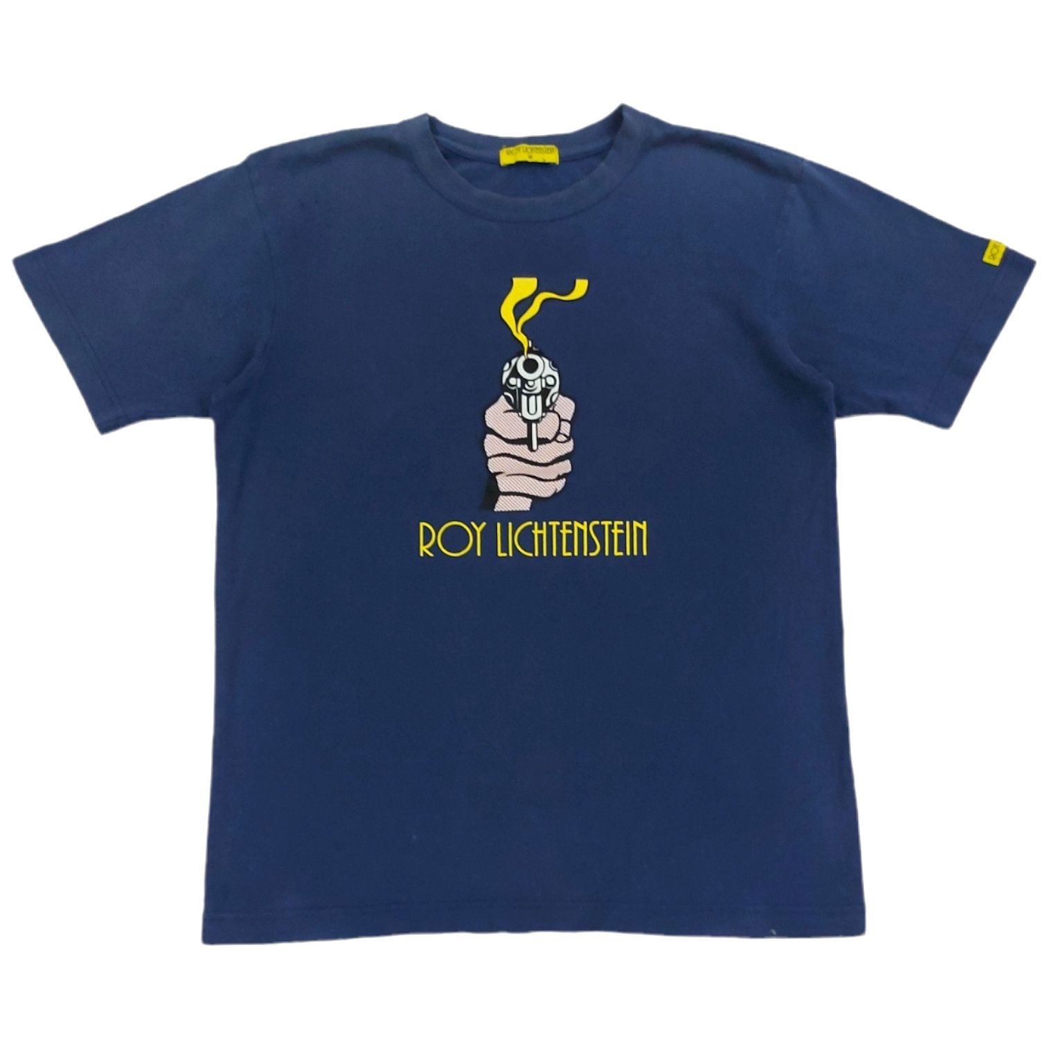 Designer RARE! VTG ROY LICHTENSTEIN "GUN IN AMERICA" ARTWORK | Grailed
