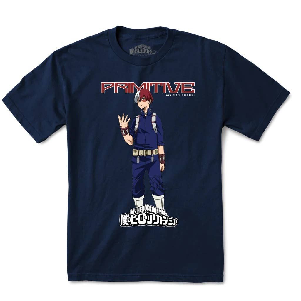Primitive Primitive X My Hero Academia Shoto Todoroki Tee T-Shirt | Grailed