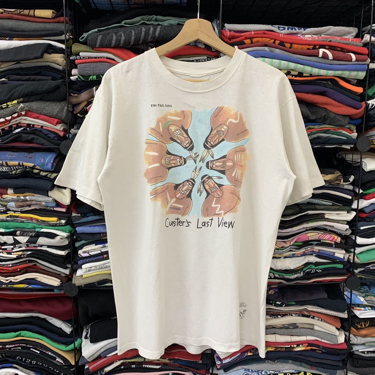 Vintage VINTAGE THE FAR SIDE CUSTER”S LAST VIEW (HUMOUR COMICS) | Grailed