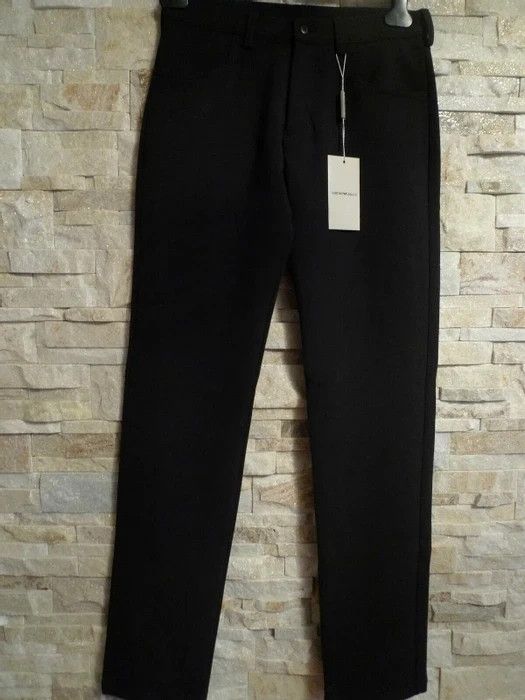 Emporio Armani EMPORIO ARMANI BLACK SLIM MEN'S WOOL/POLY JEANS ITALY ...