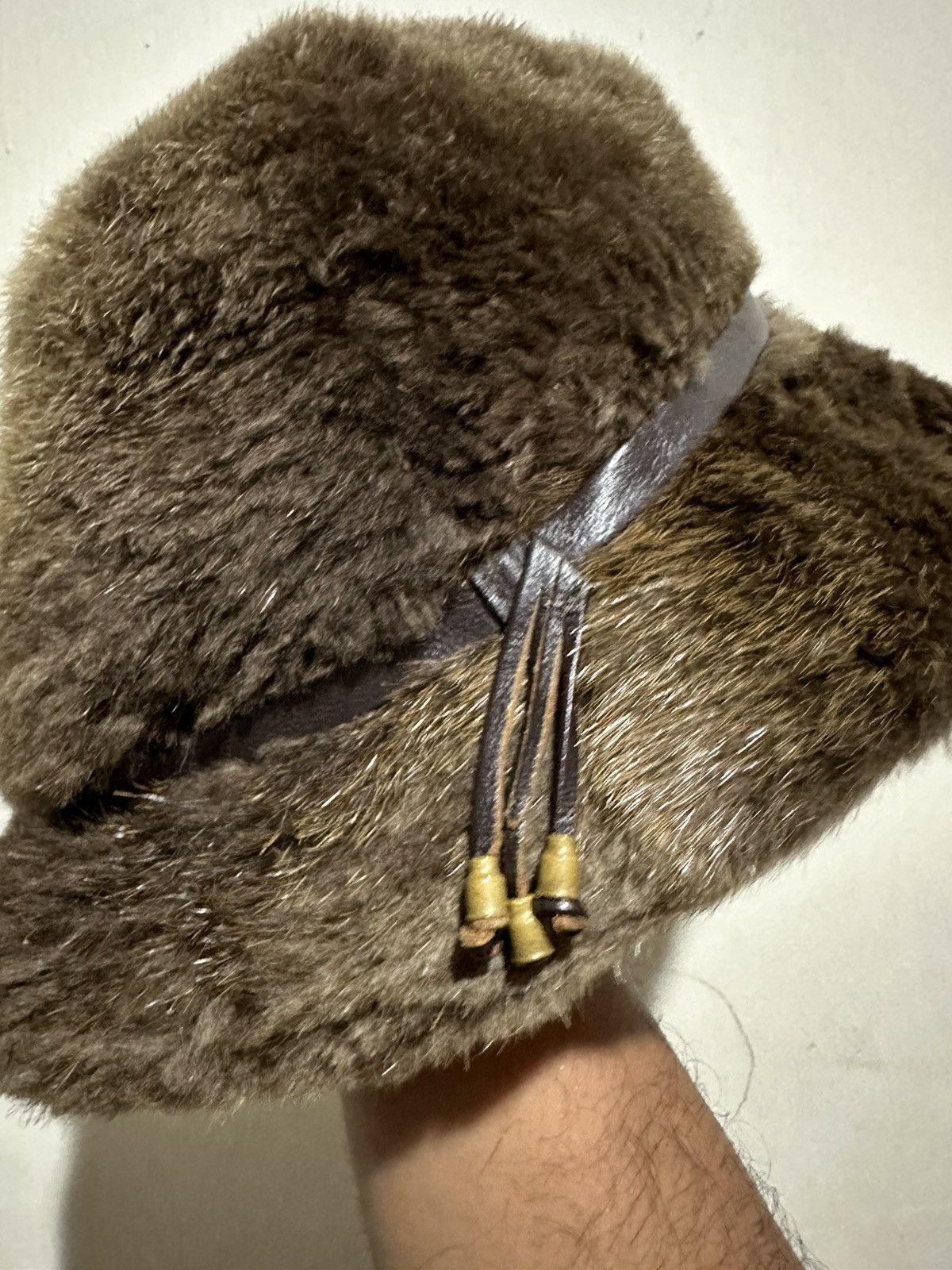 VTG Rabbit Fur Hat Hats