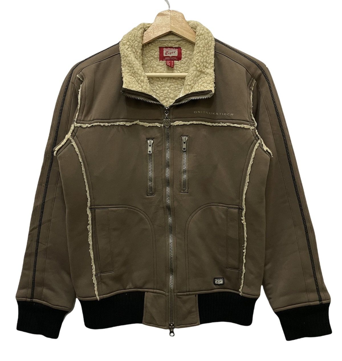 Japanese Brand × Onitsuka Tiger × Streetwear Onitsuka Tiger Sherpa ...