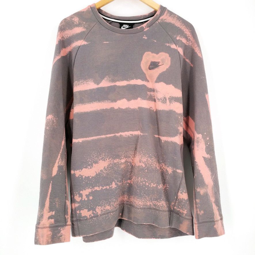 Custom × Nike × Streetwear Nike Tech Fleece Custom Hand Bleached ...