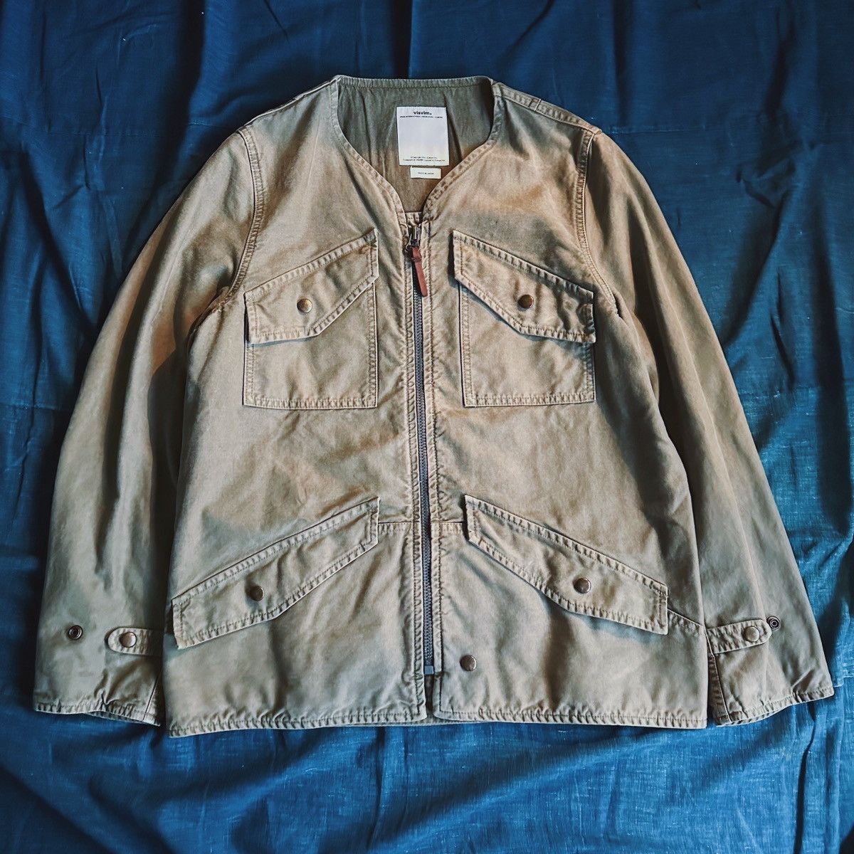 Visvim Morning star jkt (dmgd chino) | Grailed
