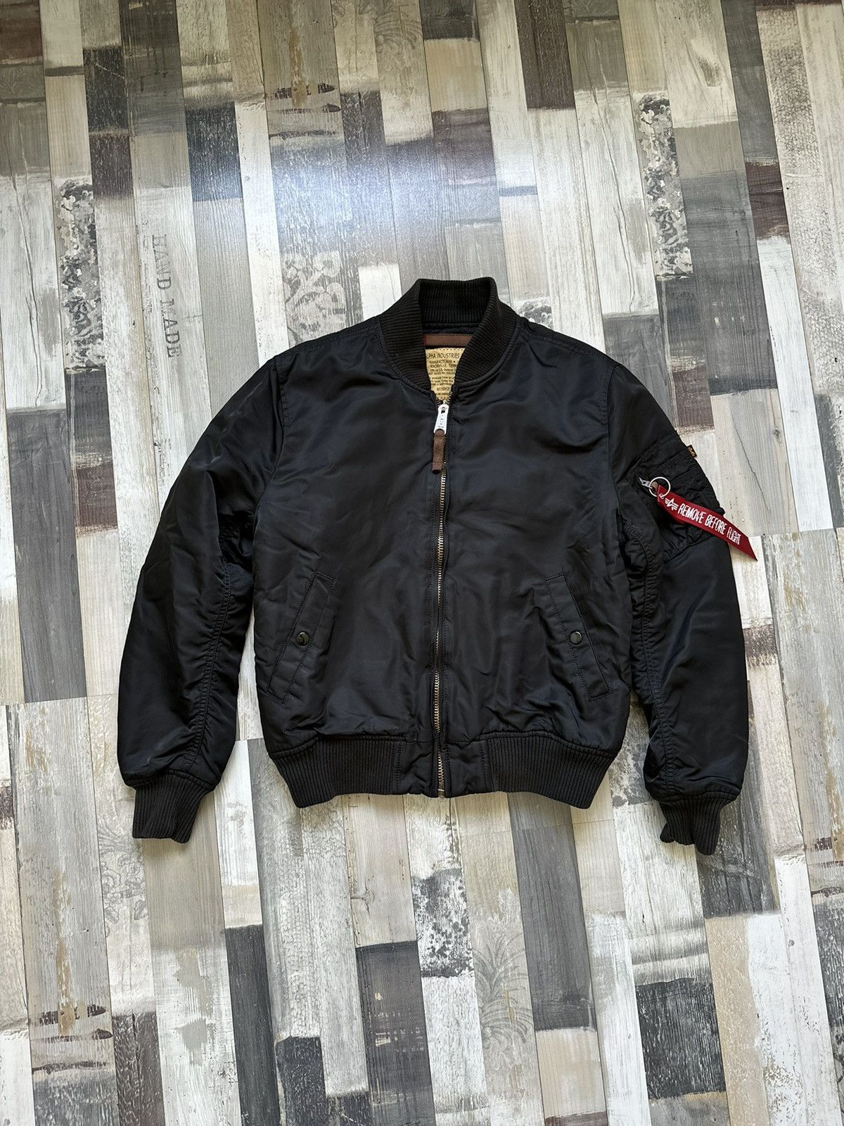 Vintage Vintage MA1 Alpha Industries Bomber Light Jacket M | Grailed