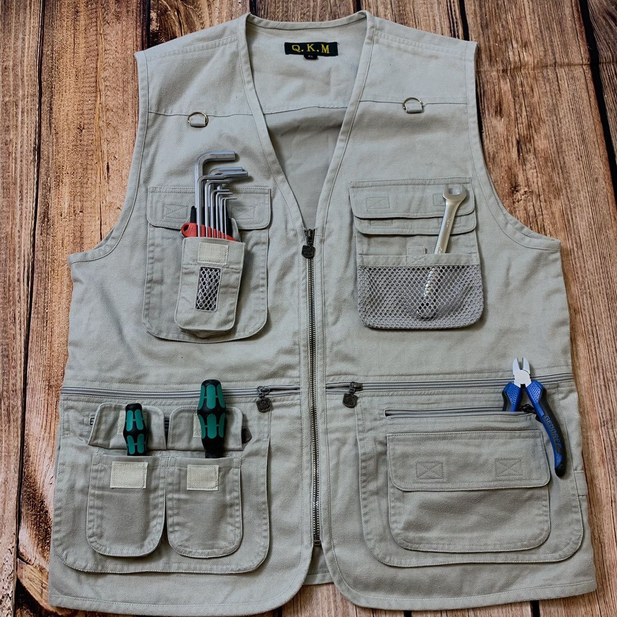 Vintage Vintage work vest y2k multipocket cargo Japan Style | Grailed