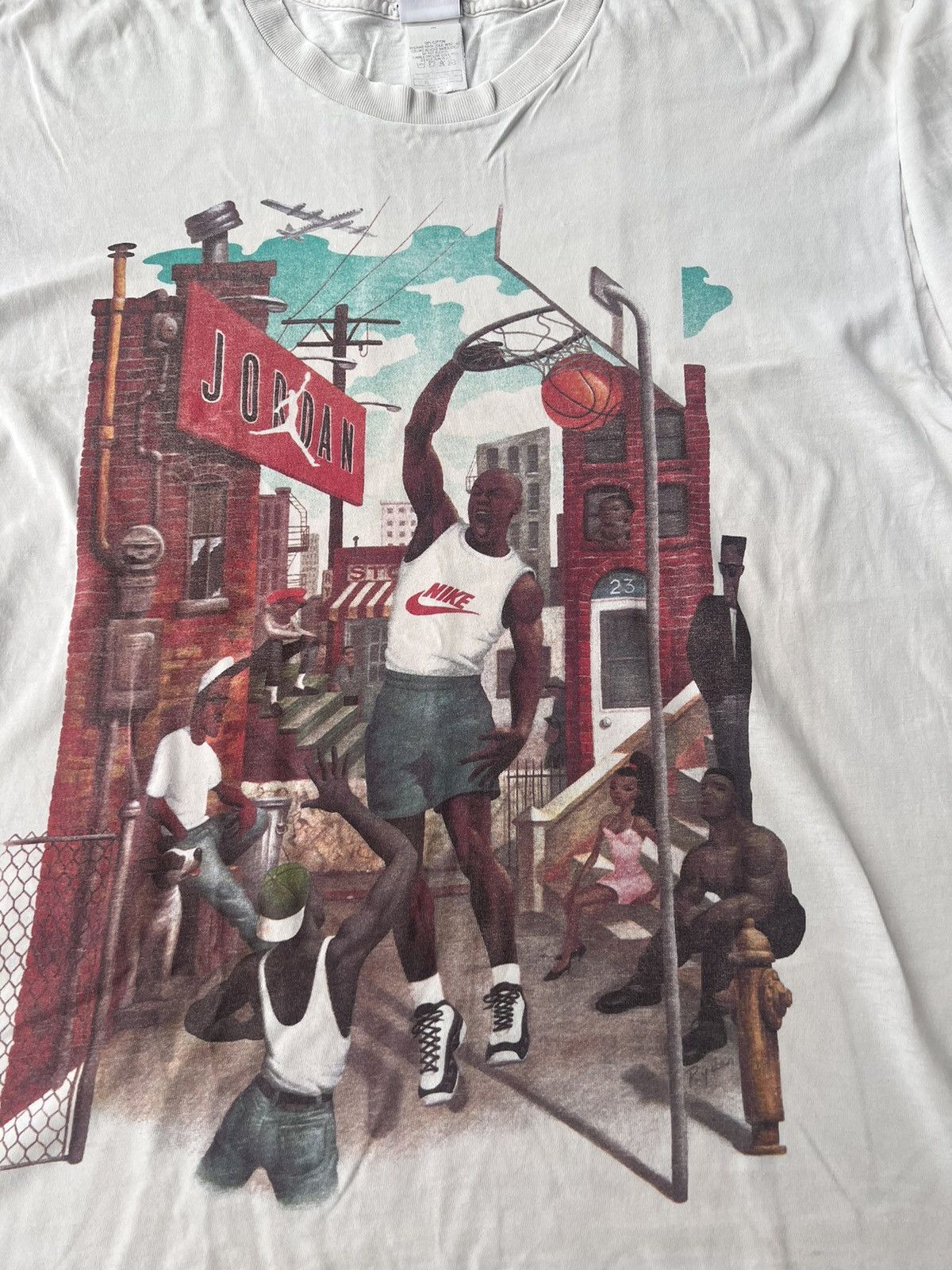 Nike RARE Made in USA Nike Jordan Hoop Heroes 80s 90s mark Ryden | Grailed