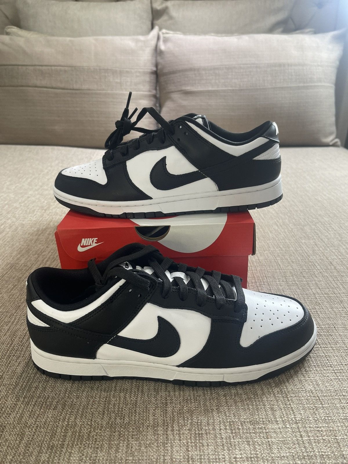 Nike Nike Dunk Low Retro (Pandas) | Grailed