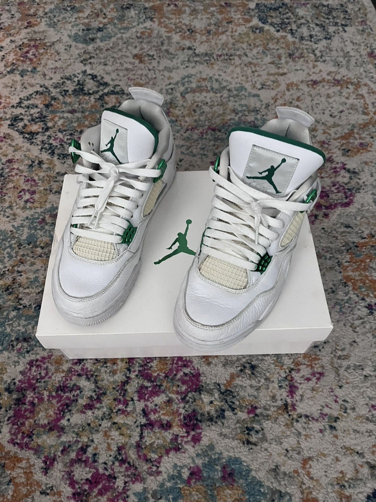 Jordan Brand Jordan 4 Metallic Green (box included) | Grailed