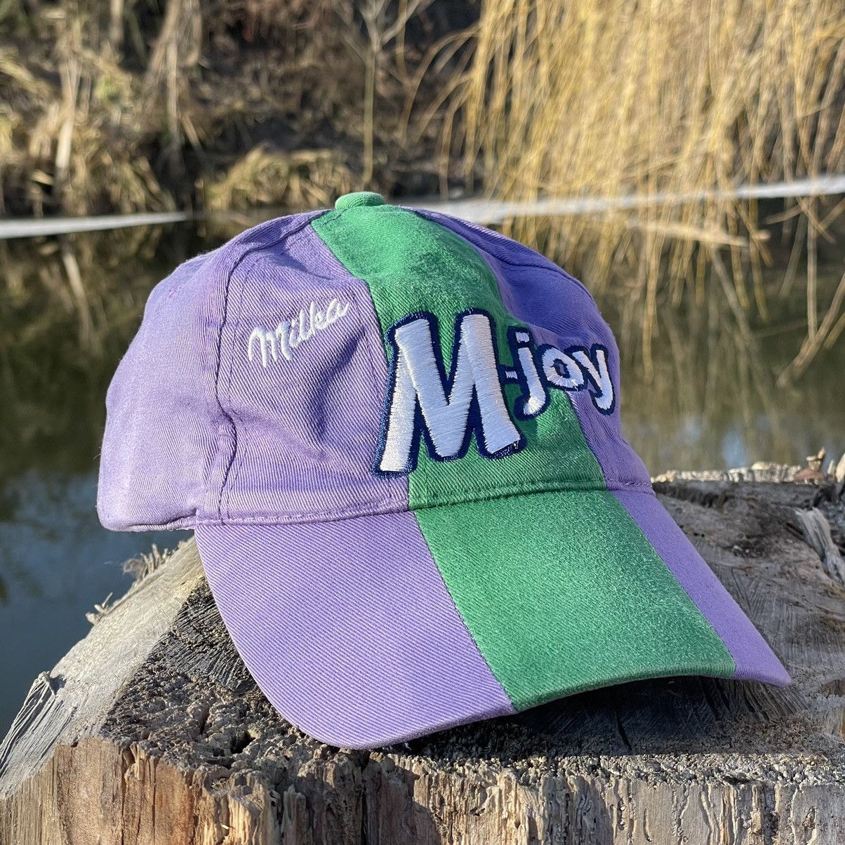 Vintage Vintage Milka Cap 🧢 Hat Purple One size Streetwear Hype | Grailed
