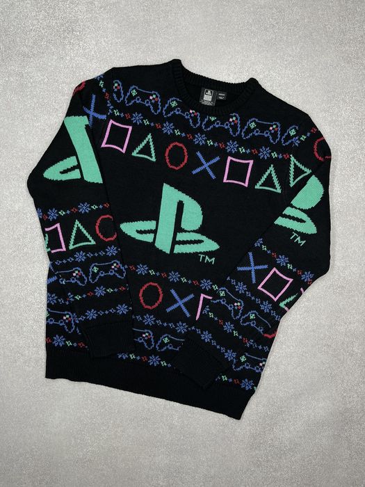 The Game Play Station Sweater Multilogo PSP Game Boy Dandy Sega | Grailed