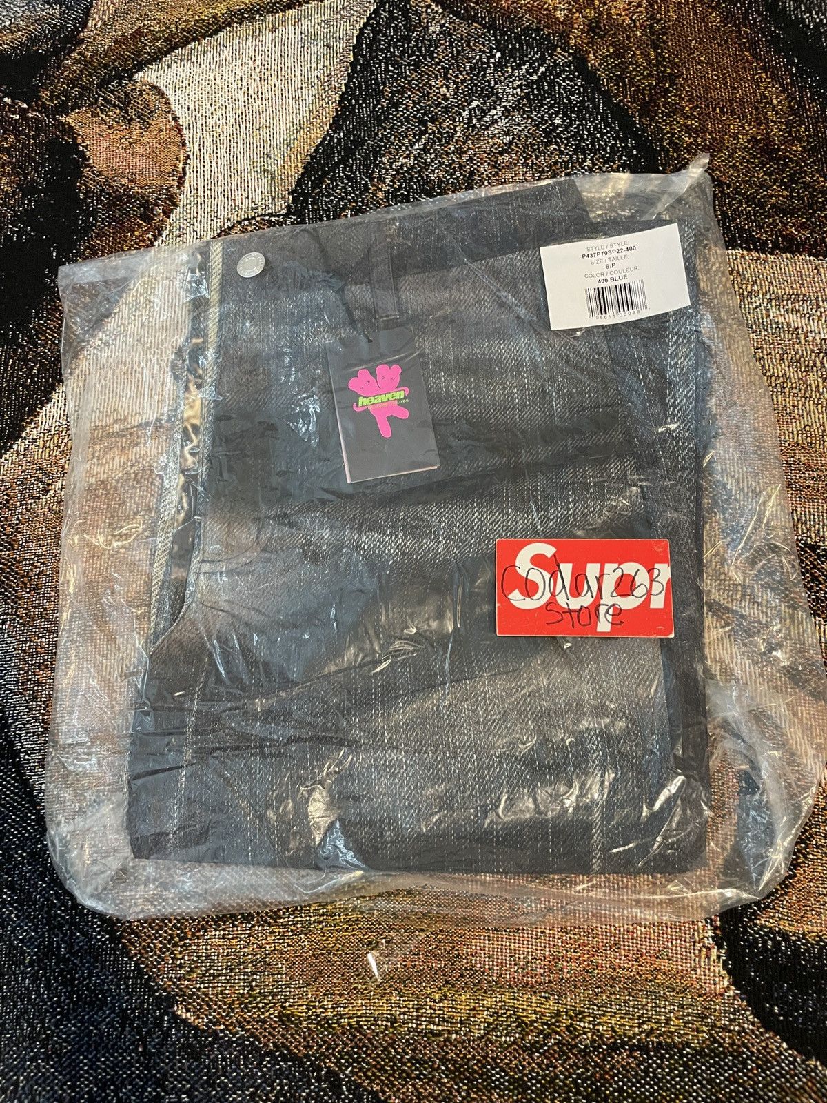 Drain Gang *Relisted* Heaven Bladee Ripped Nylon Trousers Marc Jacobs ...